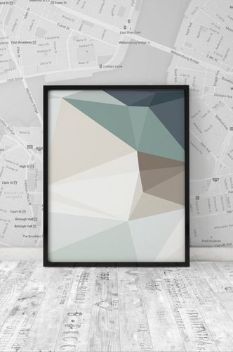 50+ Wall Art Ideas – Make A Modern Statement With Abstract Geometric ...