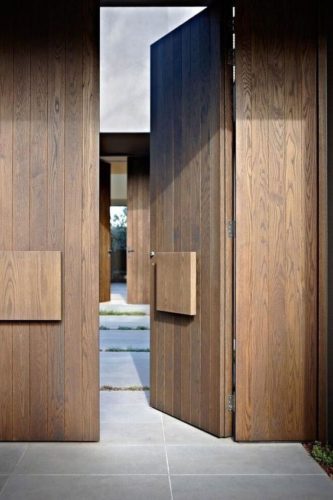 40 Creative Ideas That Will Help You To Choose The Right Wooden Front ...
