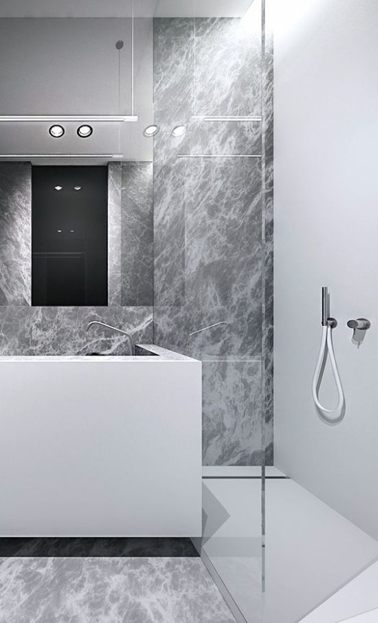 100+ Marble Bathroom Designs Ideas - The Architects Diary