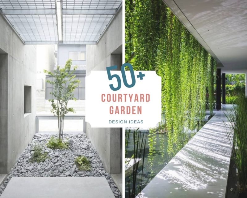 50+ courtyard garden Design Inspiration - The Architects Diary