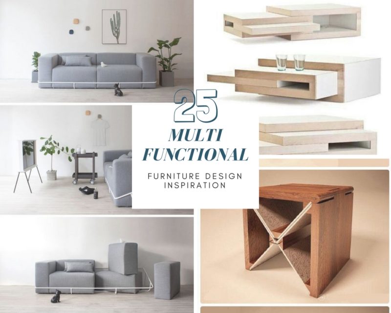 25 Multi Functional Furniture Design Inspiration - The Architects Diary