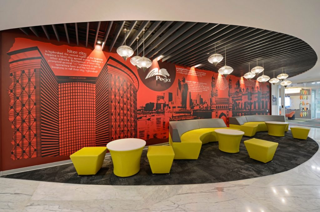 Nizam Culture Reflects in Office Decor of Pegasystems - Hyderabad | DSP ...