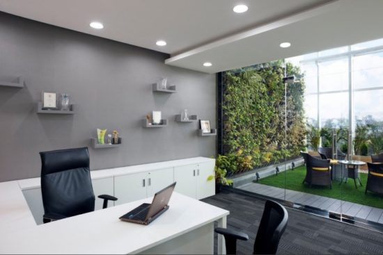 Small Modern Office Design of IIFL Offices – Pune | Zyeta Studios - The ...