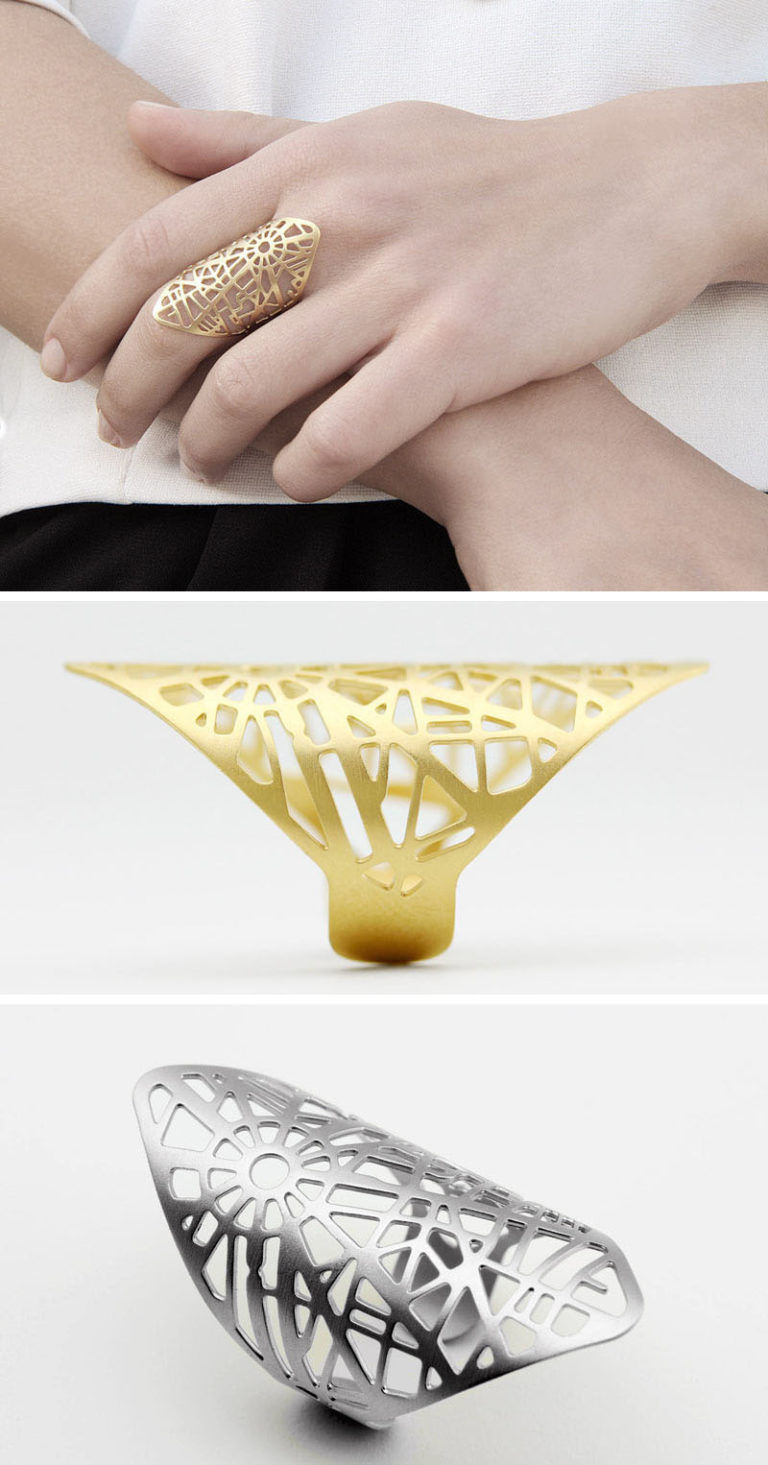 Unique Jewellery Designs Inspired by City Maps - The Architects Diary