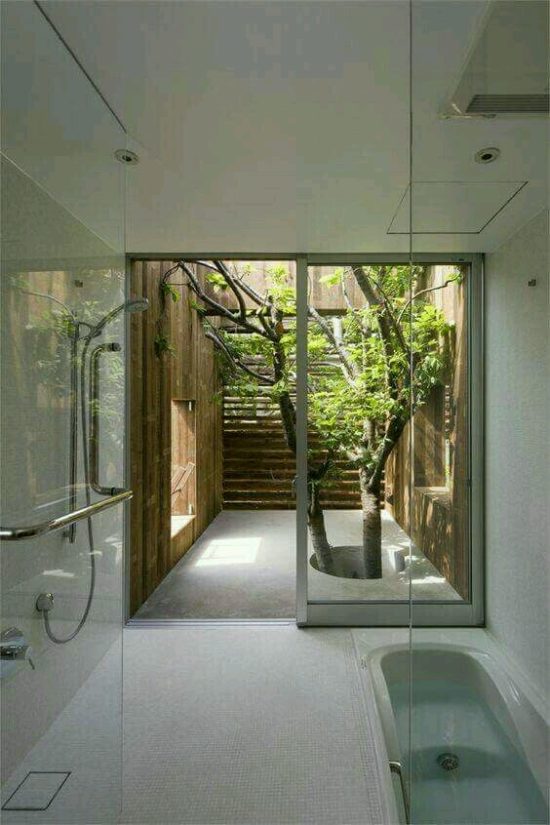 20 Amazing Open Bathroom Design Inspiration - The Architects Diary
