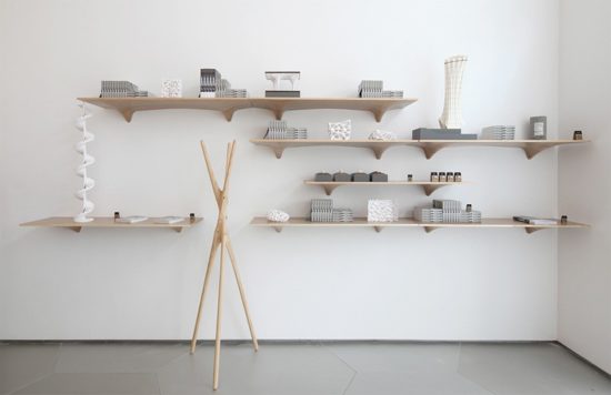 Organically Shaped Plywood Shelves - The Architects Diary