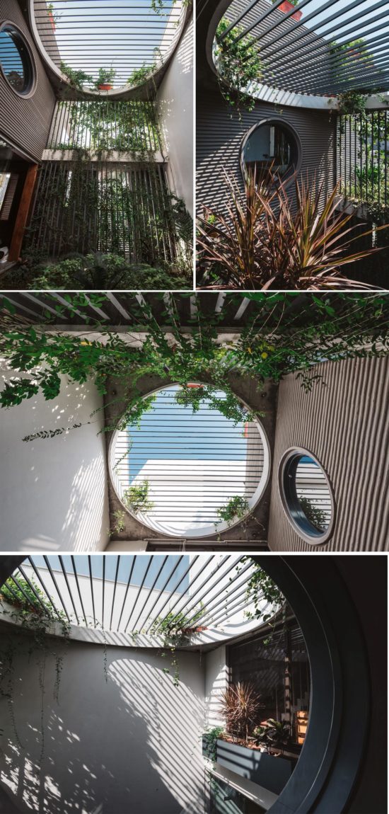 The Heart of the House is the Double Height Courtyard | Neogenesis ...