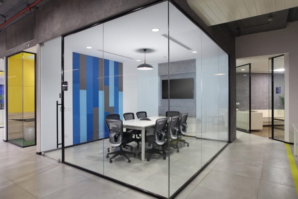 The Office Design Has Industrial & raw Exposed Feel | GeoDesigns - The ...