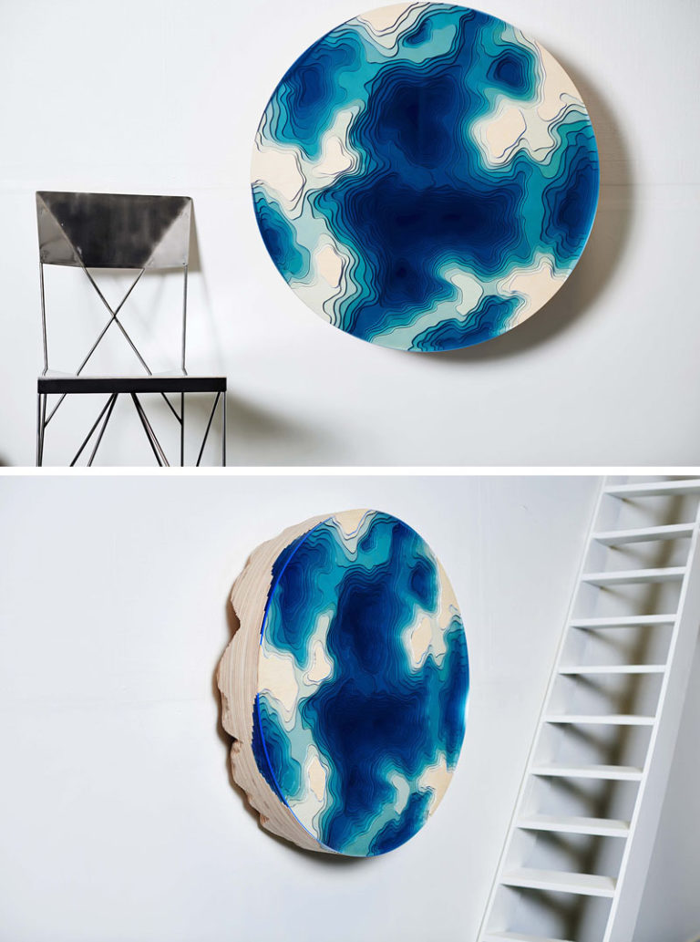 Dramatic Wall Sculpture Inspired by Stories of a Flat Earth - The ...