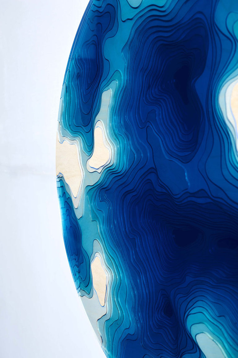 Dramatic Wall Sculpture Inspired by Stories of a Flat Earth - The ...