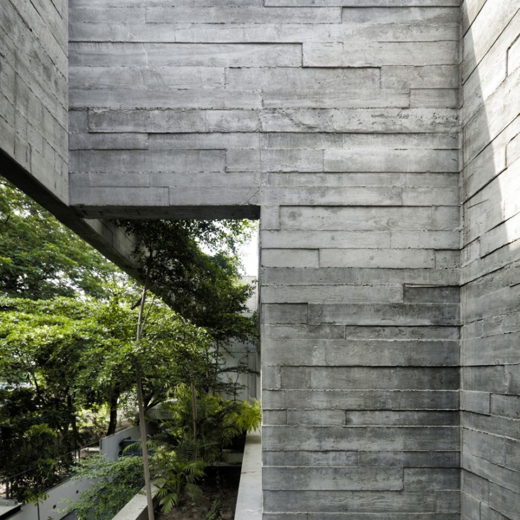 The Exposed-Concrete Residence | FLXBL Design Consultancy - The ...