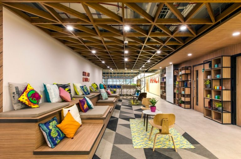 Office Space that is “Modern and Exudes Warmth” - Space Matrix - The ...
