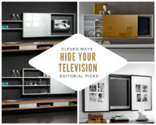 Clever Ways to Hide Your Television - The Architects Diary