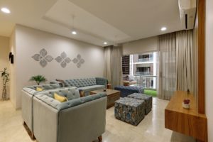 Floral Pattern Inspires Apartment Interiors | Studio 7 - The Architects ...