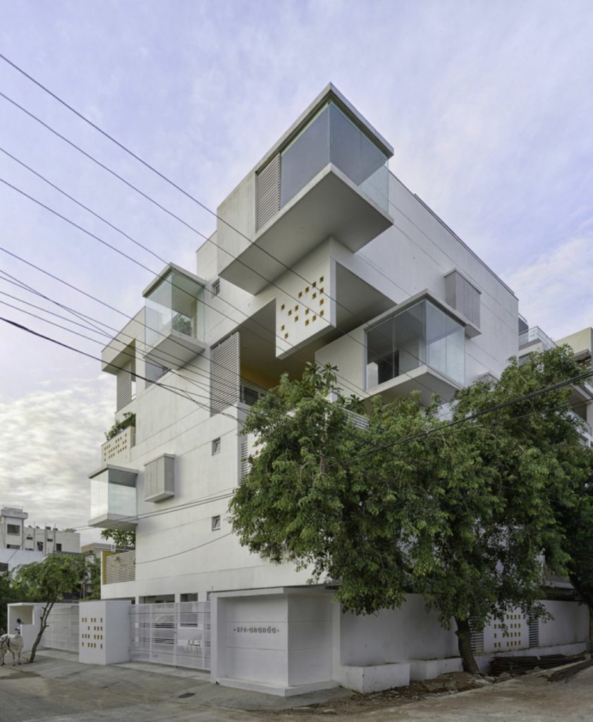 Perforated Screening House | Spacefiction Studio - The Architects Diary