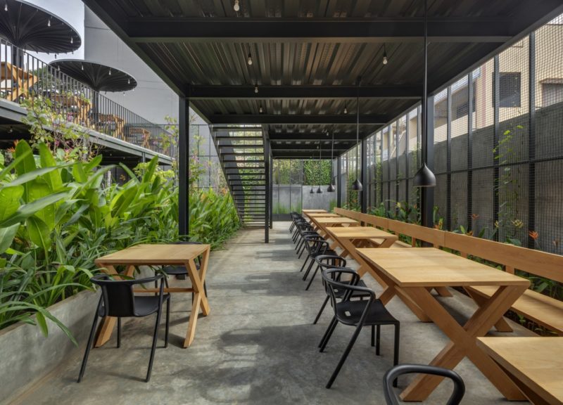 Garden Restaurant | M9 Design Studio - The Architects Diary