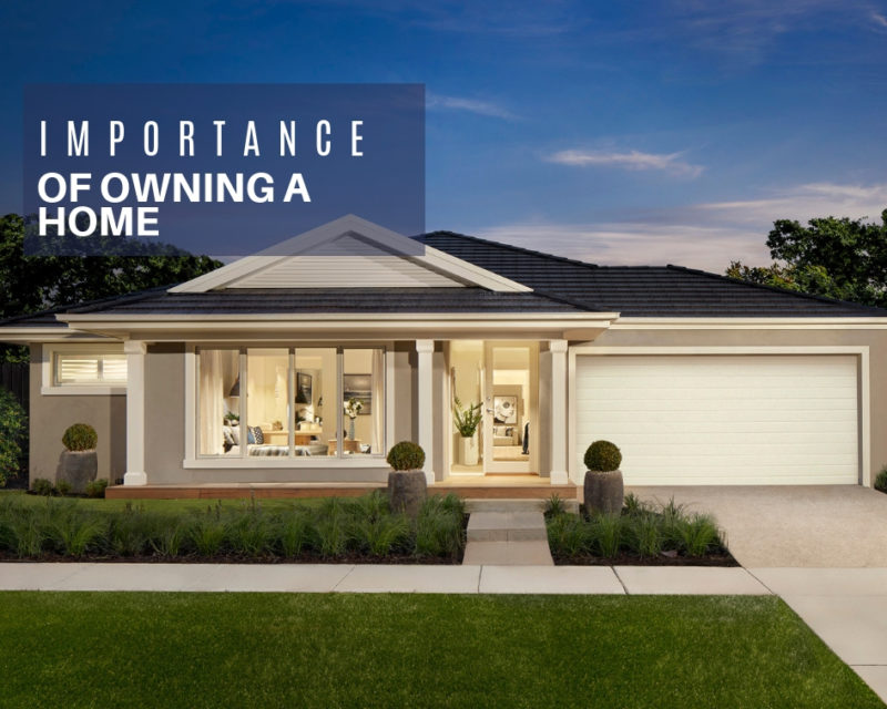 The importance of owning a home - The Architects Diary