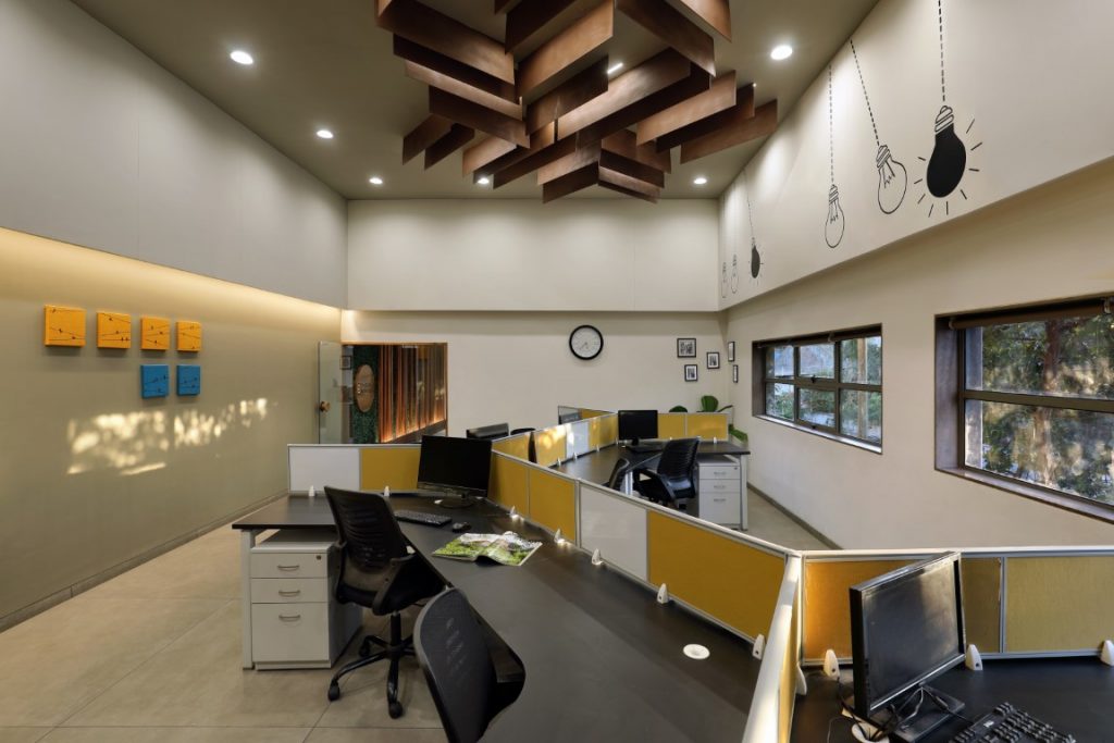 Textile Office Interiors |ADHWA-architecture-interiors - The Architects ...