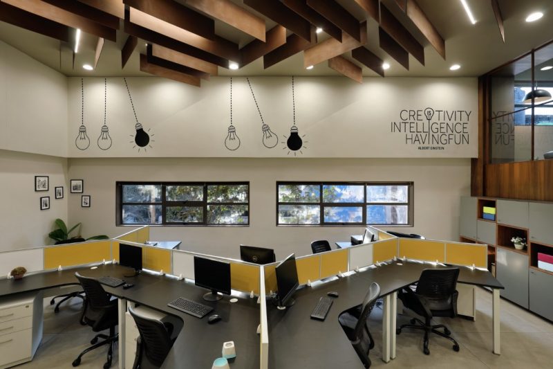 Textile Office Interiors |ADHWA-architecture-interiors - The Architects ...