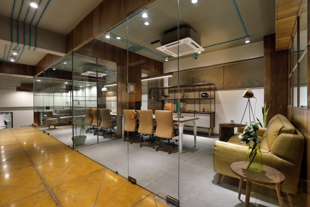 Textile Office Interiors |ADHWA-architecture-interiors - The Architects ...