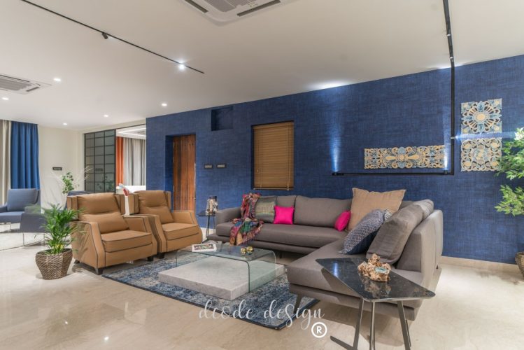 Colour Unfolding Was The Theme of This Residence | Dcode Design - The Architects Diary