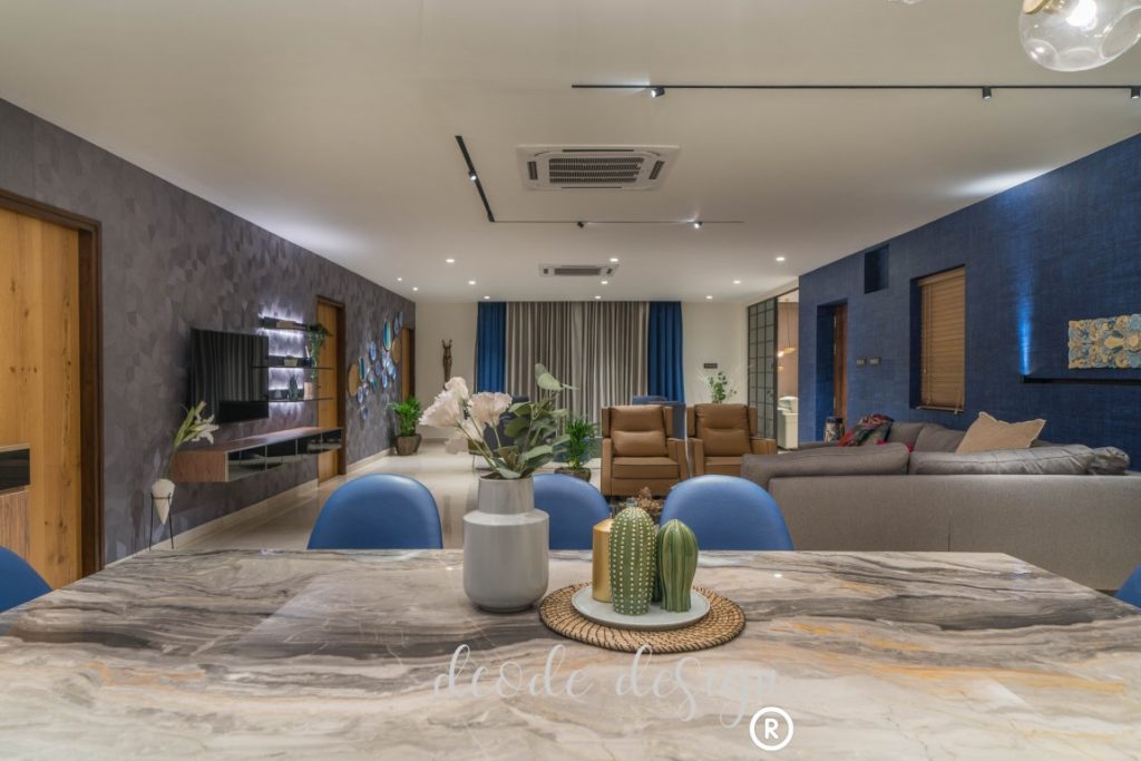 Colour Unfolding Was The Theme of This Residence | Dcode Design - The Architects Diary