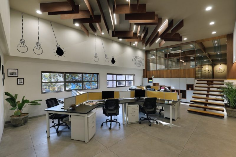 Textile Office Interiors |ADHWA-architecture-interiors - The Architects ...