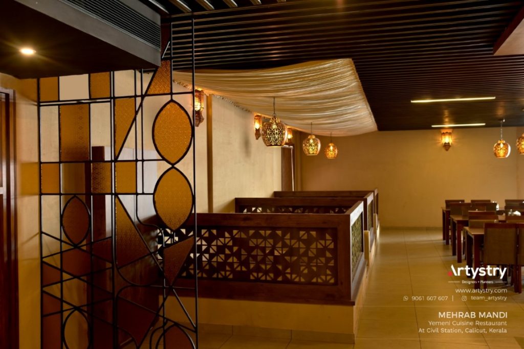 Arabic Style Restaurant Interiors | Artystry Interior Design Studio ...