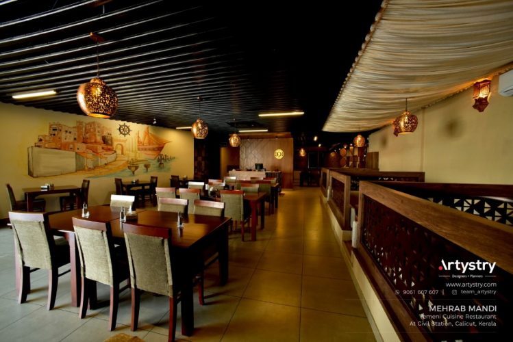 Arabic Style Restaurant Interiors | Artystry Interior Design Studio ...