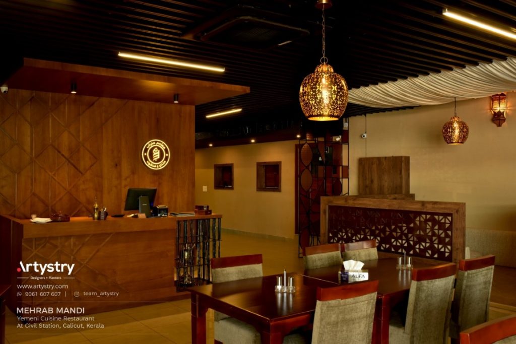 Arabic Style Restaurant Interiors | Artystry Interior Design Studio ...