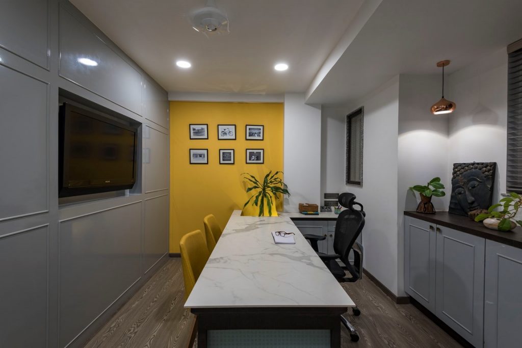 The Earthy Organic Path - Office Interiors | Sisodia Designs - The ...