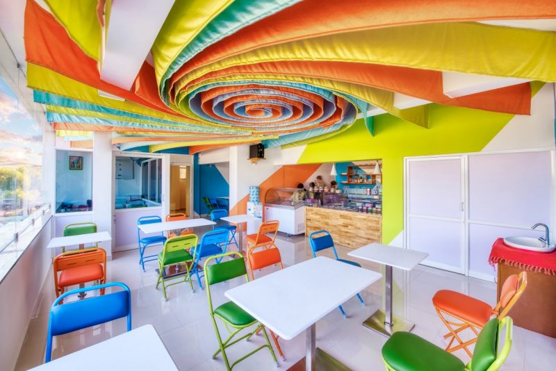 The SWIRL - Interior Design of a Dessert Studio in Trichy ...