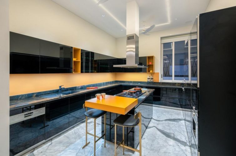 The Angular Plan Contemporary Bungalow At Pune | Sparc Design - The ...