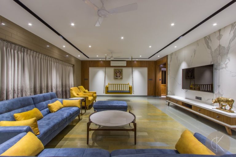 Modern Apartment Interiors With Basic Materials | CK Architect ...