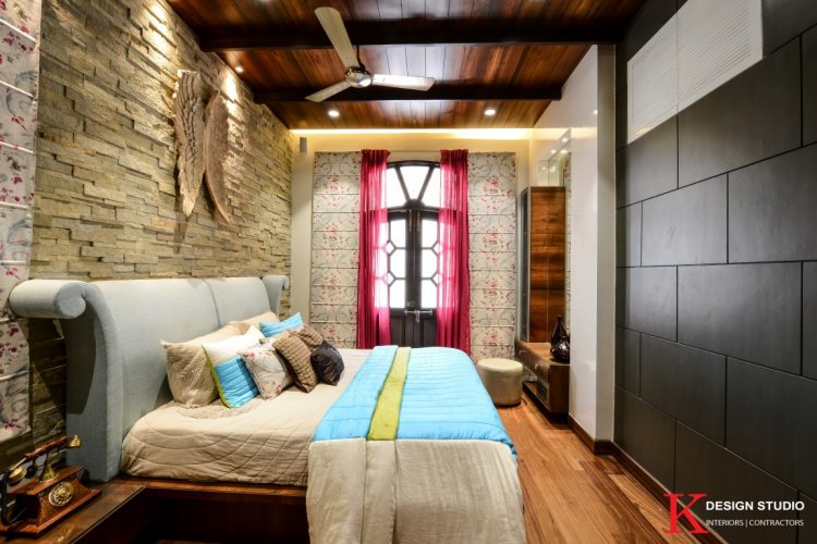 Stone Cladded Modern Apartment Interiors | K Design Studio - The ...