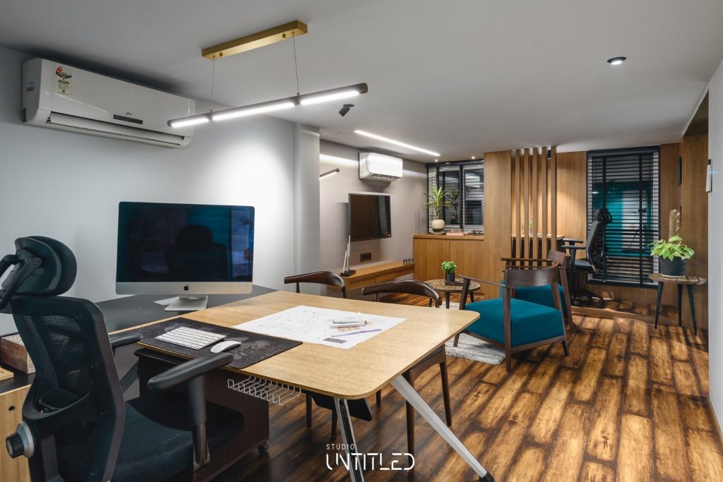 Modern Yet Earthen Feel Office Interiors | Studio Untitled - The ...