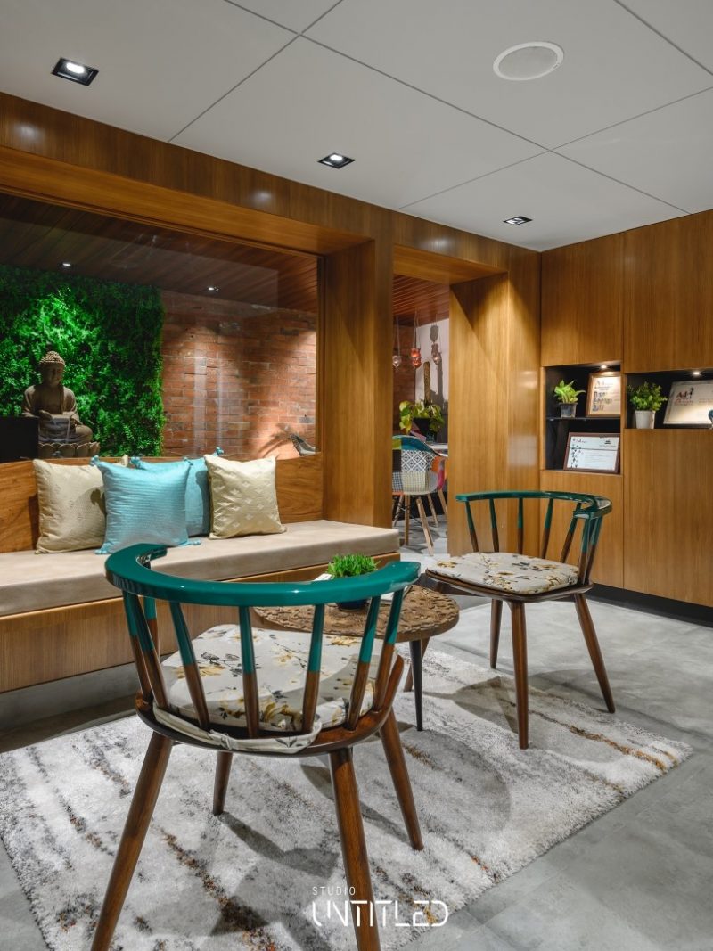 Modern Yet Earthen Feel Office Interiors | Studio Untitled - The ...