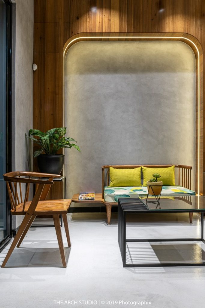 Office Design -An Amalgamation Of Raw And Modern | The Arch Studio ...