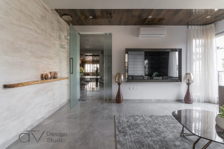 4BHK Apartment Of Subtleness Yet Sophisticated | AV Design Studio - The ...