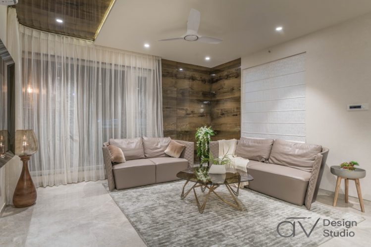 4BHK Apartment Of Subtleness Yet Sophisticated | AV Design Studio - The ...