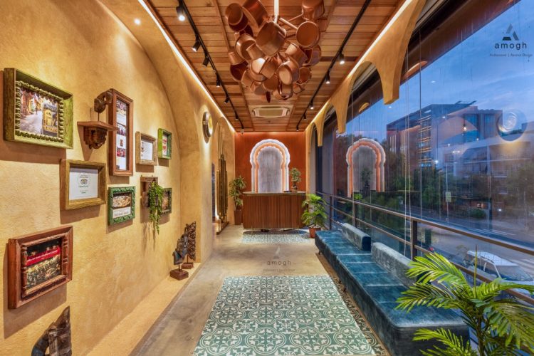 Kake di Hatti-Dhaba Style Restaurant Interior | Amogh Archidesign - The ...