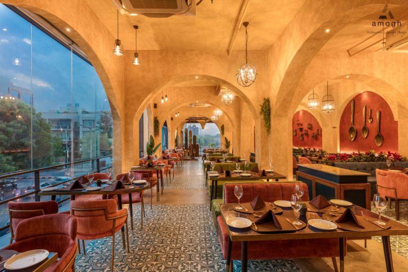 Kake di Hatti-Dhaba Style Restaurant Interior | Amogh Archidesign - The ...