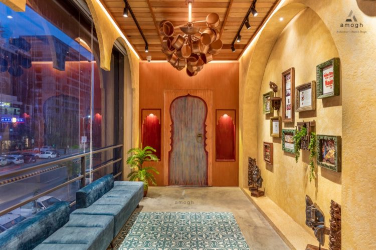 Kake di Hatti-Dhaba Style Restaurant Interior | Amogh Archidesign - The ...