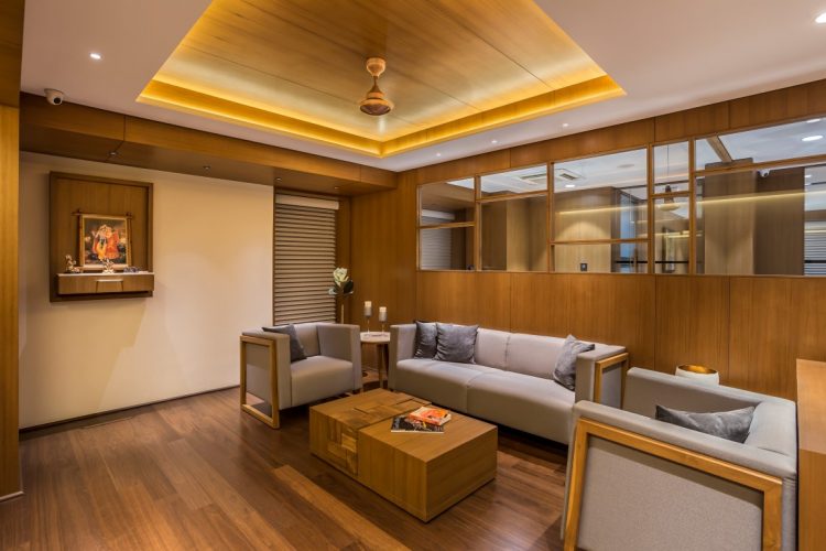 Simple And Contextual Textile Office Design | Sharan Architecture ...