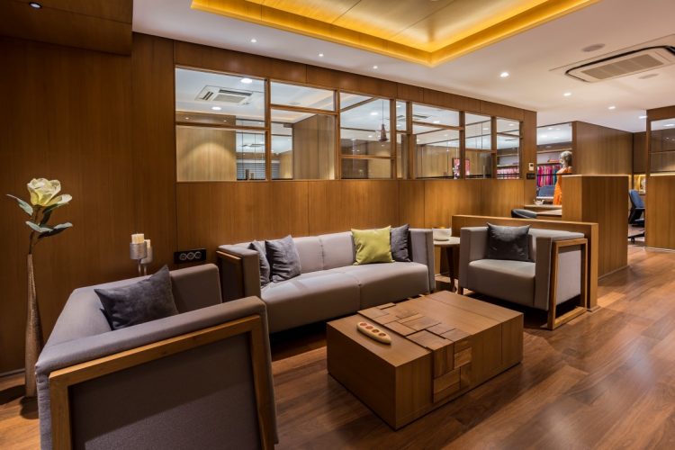 Simple And Contextual Textile Office Design | Sharan Architecture ...