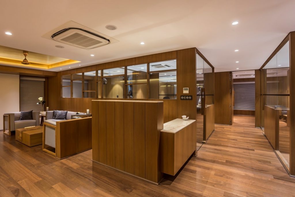 Simple And Contextual Textile Office Design | Sharan Architecture ...