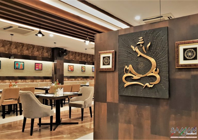 Low Lit And Warm Ambience Restaurant | Saajan Architects - The ...