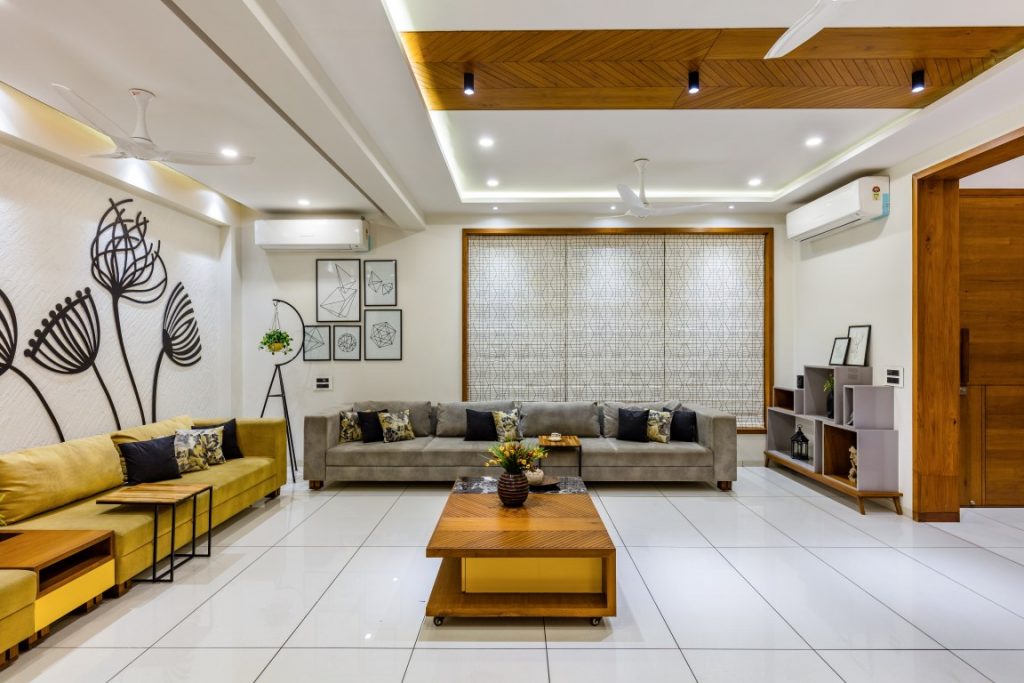 Residence Accentuating Spaces in Frames and Cubes | 3 Square Design ...