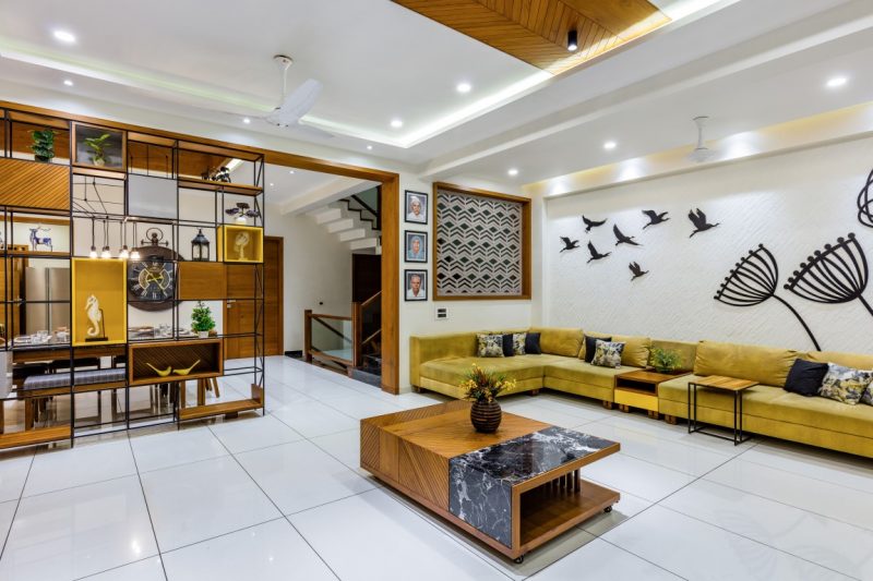 Residence Accentuating Spaces in Frames and Cubes | 3 Square Design ...