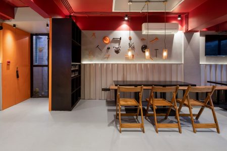 Bar Design With Bold Color Combination | ESI Design Studio - The ...